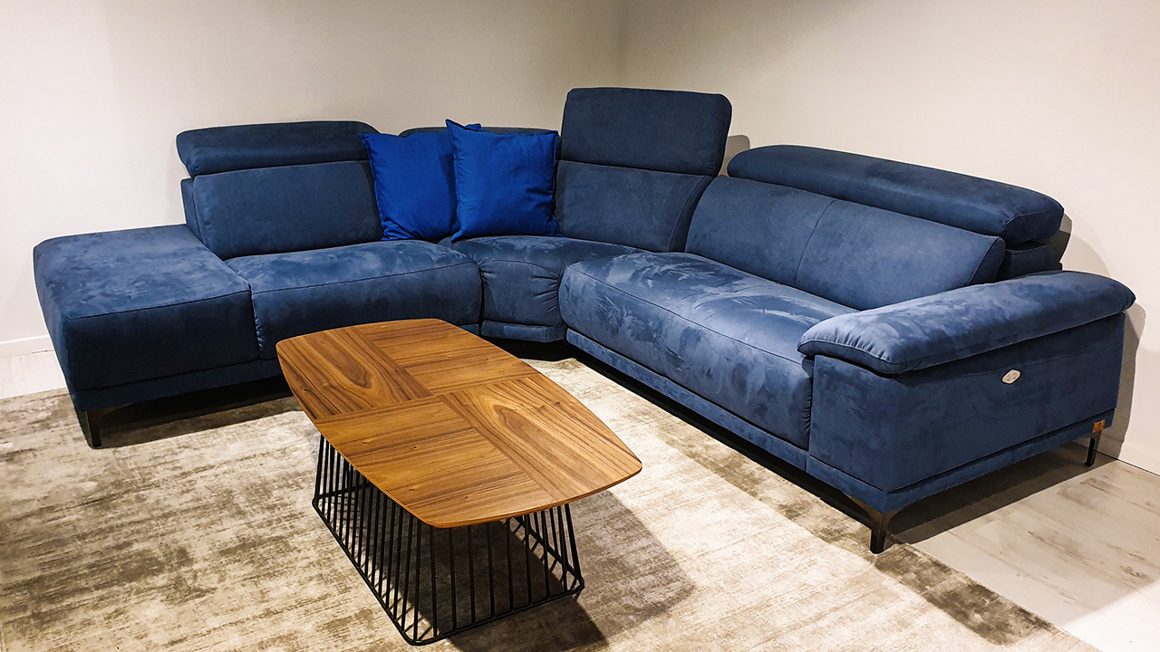 DIVANO ANGOLARE CON MAXI RELAX ELETTRICO